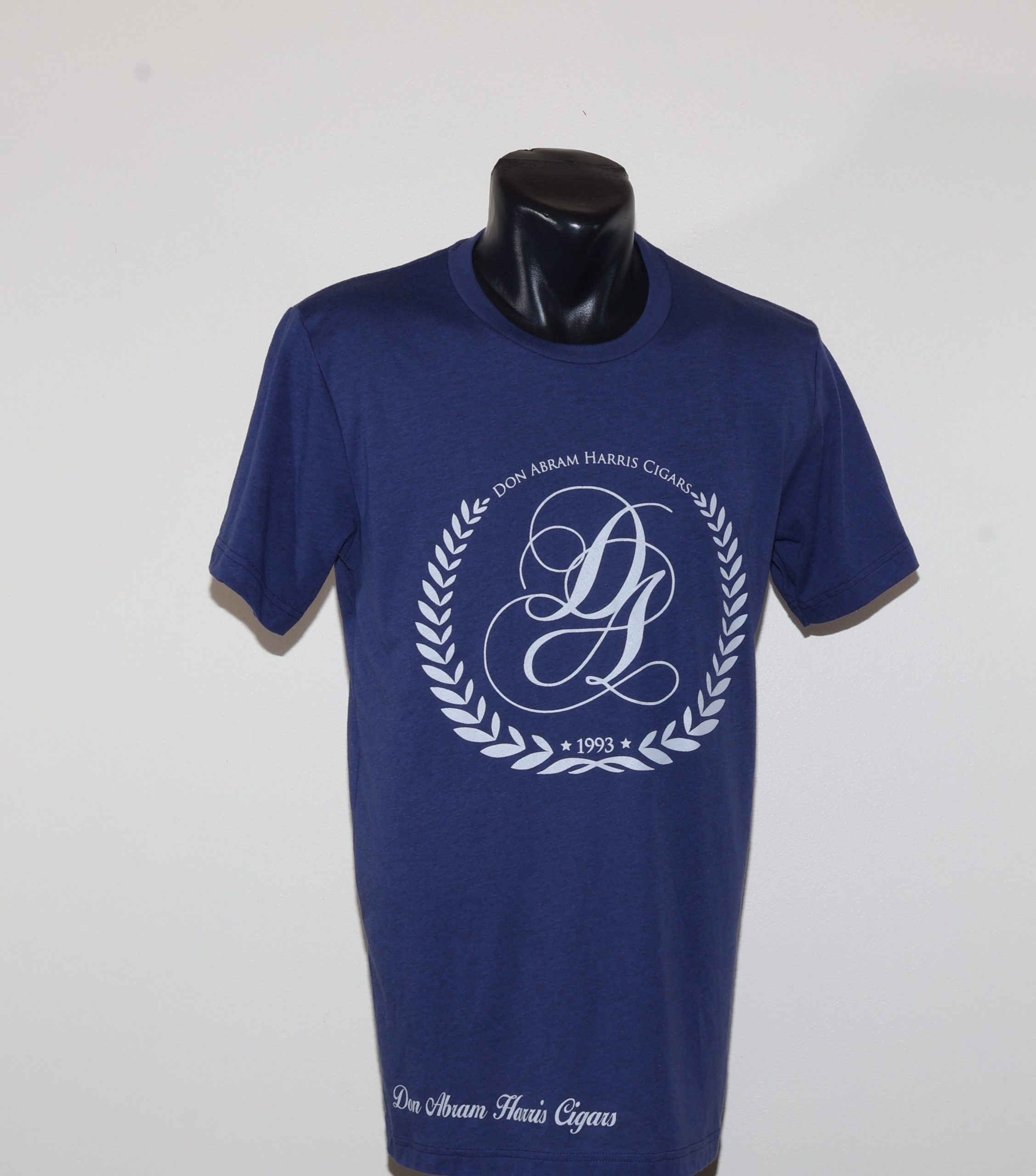 Don Abram Harris Cigars Signature T-Shirt (Blue) – Don Abram Harris Cigars